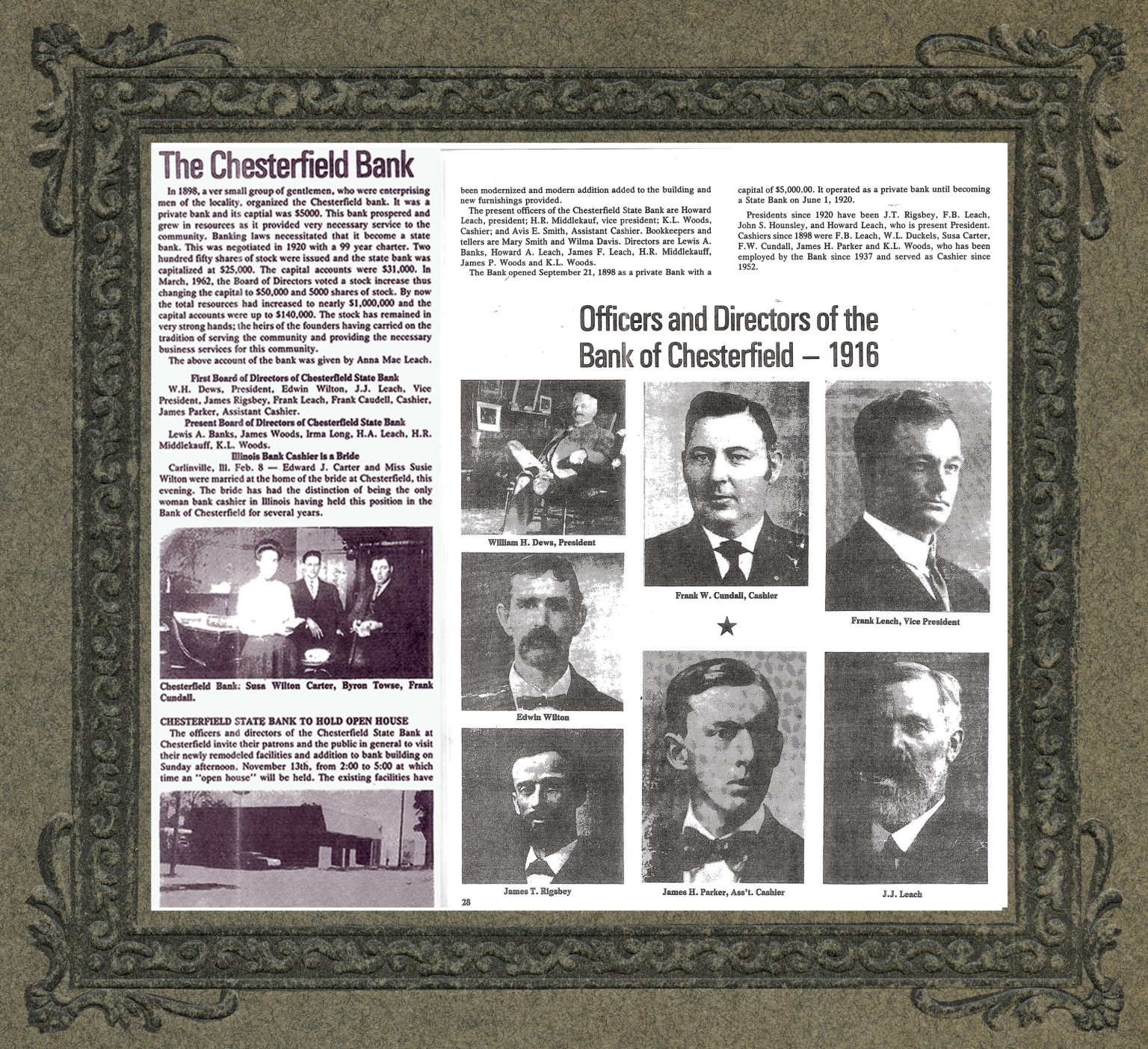 About – Chesterfield State Bank